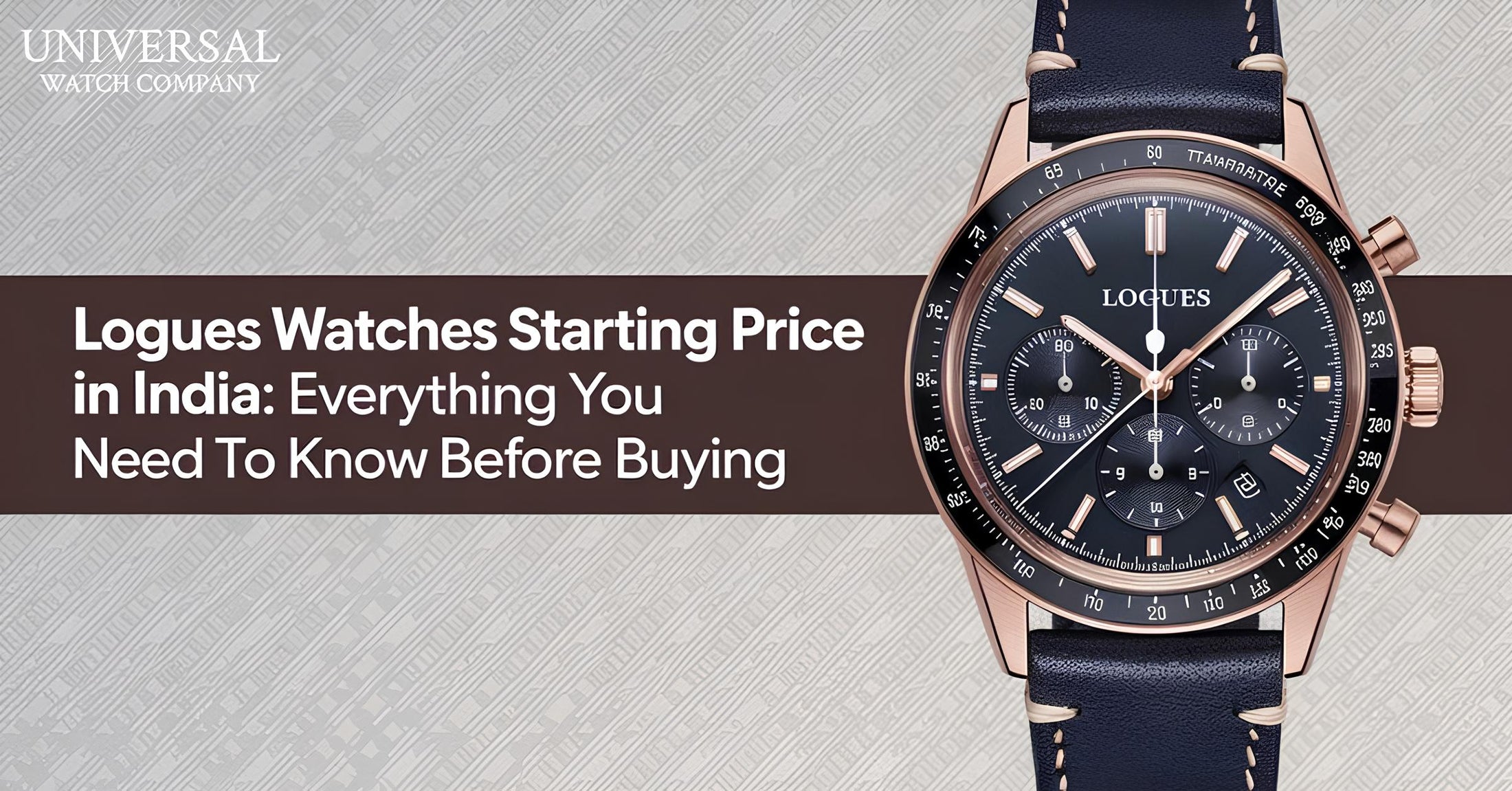 Logues Watches Starting Price in India: Everything You Need to Know Be ...