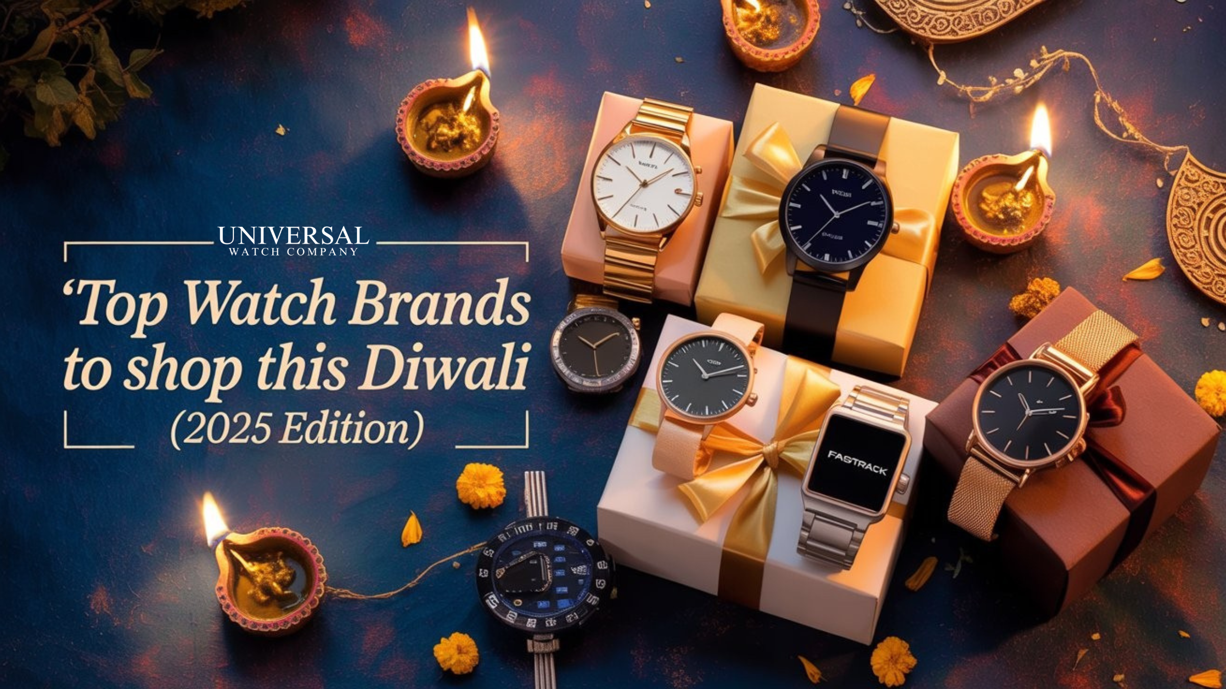 Top Watch Brands To Shop This Diwali (2025 Edition) – Universal Watch ...