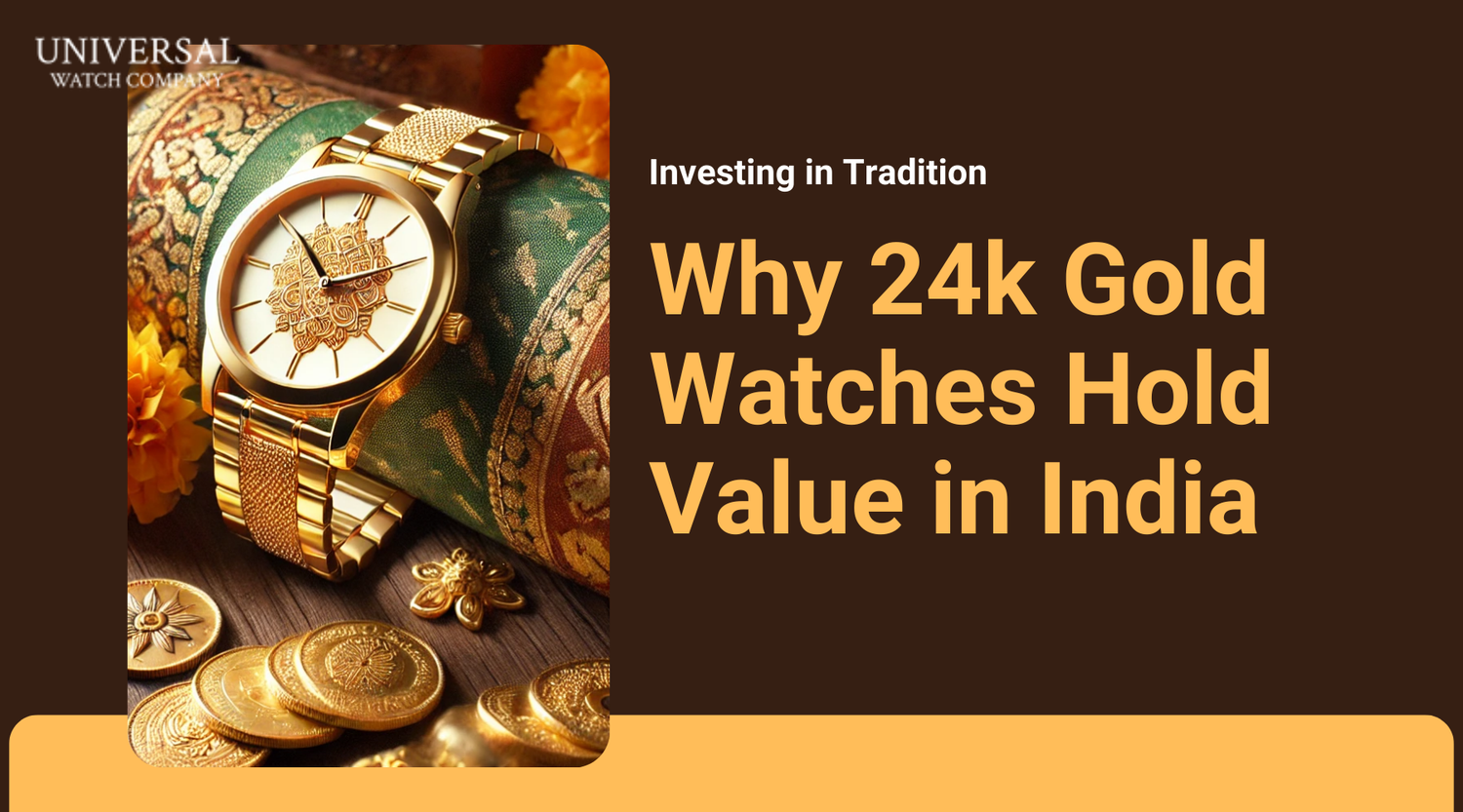 Investing in Tradition: Why 24k Gold Watches Hold Value in India ...